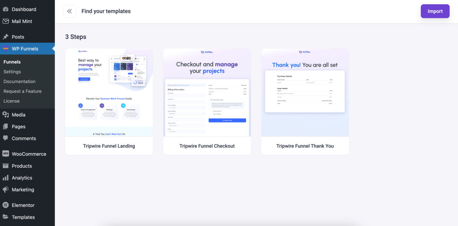 How To Import Divi Templates For Funnel | WPFunnels