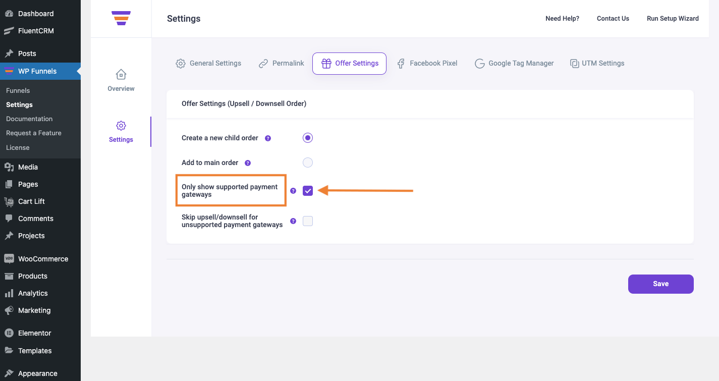 How To Hide Unsupported Payment Gateways | WPFunnels How To Hide Unsupported Payment Gateways | WPFunnels