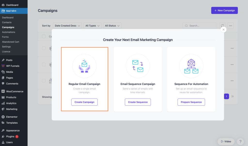 How to Create and Send Regular Email Campaigns in Mail Mint