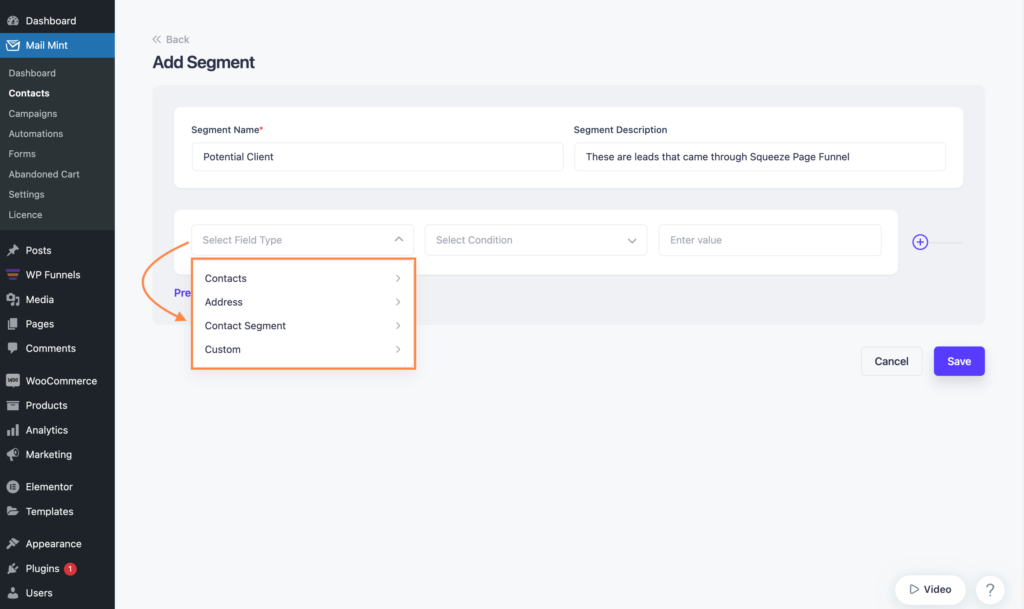 How To Create Segments To Target Qualified Leads | WPFunnels