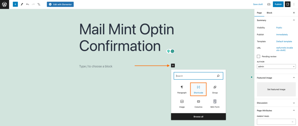 How To Create Mail Mint Default Pages | WPFunnels