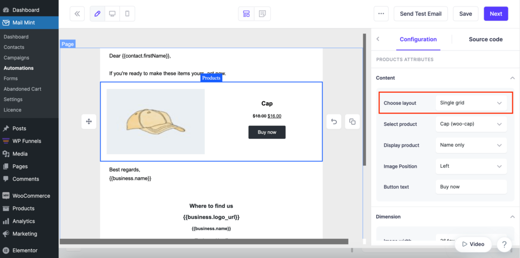 How to Use Product Block for Product Suggestions Emails