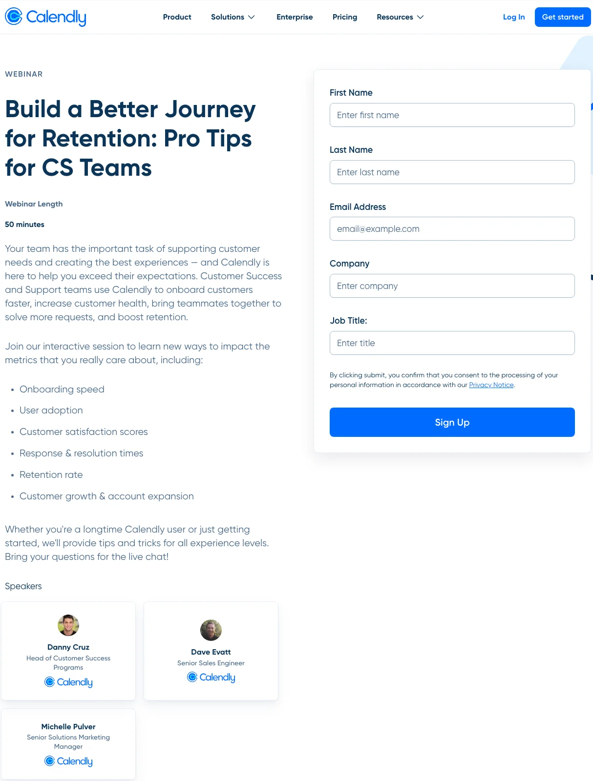 7 Well-Planned Webinar Landing Page Examples To Take Inspiration From