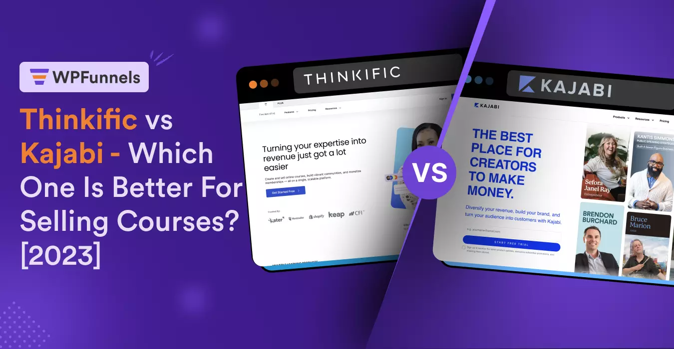 Thinkific vs Kajabi - Which One is Better for Courses [2024]